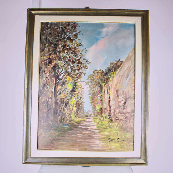 Work By Renzo Del Greco, Weighing | Vinterior