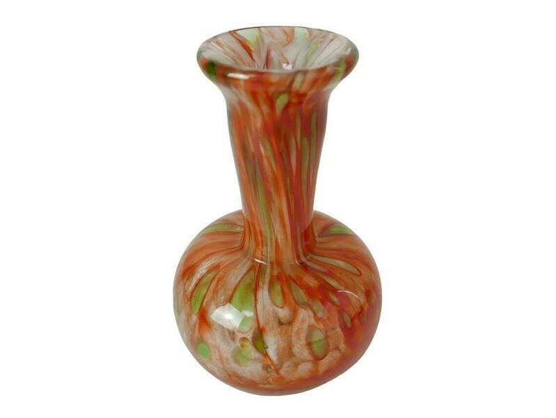 Mtarfa Small Splatter Glass Vase, 1960’s | Vinterior