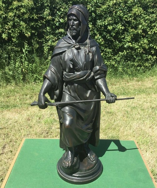 Superb 2ft Tall Bronze Arab Figure | Vinterior