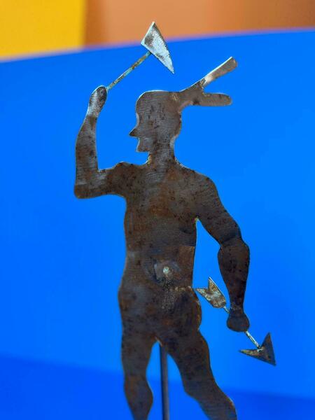 Native American Tin Figure, 1950s | Vinterior