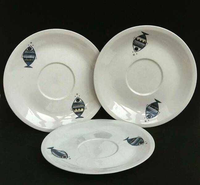 Villeroy & Boch Viking Saucer Fish Plate Replacement Mid Century Design ...