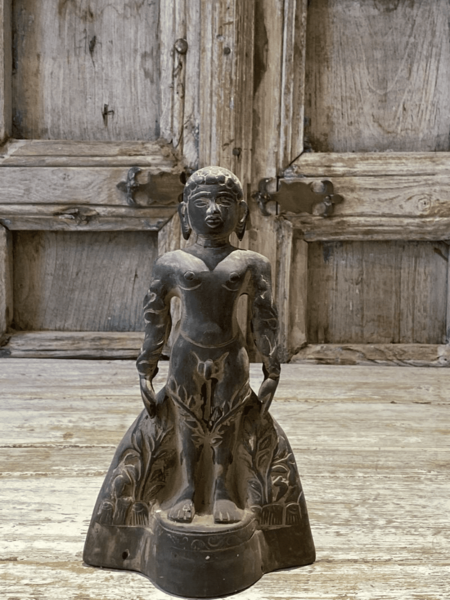Bronze Statue Of Mahavir Jain With Tree Of Life, Madya Pradesh, Circa ...