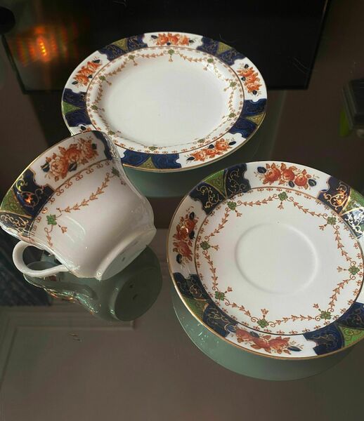 Beautiful Millwood Wood And Sons Semi Porcelain 1900's Tea Set | Vinterior