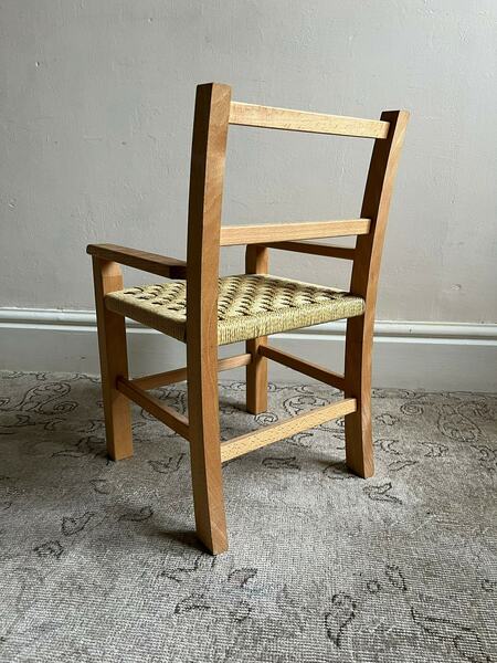 Mid century modern child's chair store