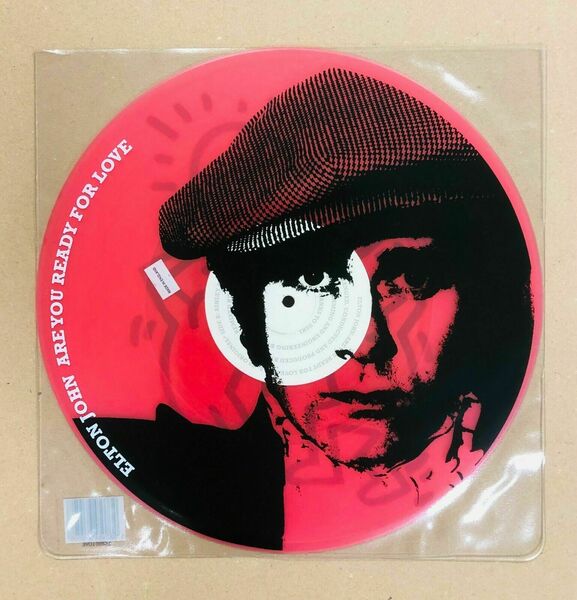 Keith Haring, For Elton John "Are You Ready For Love" Vynil, 12", 33 ...