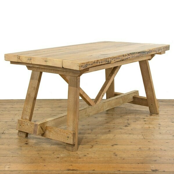 French Farmhouse Style Kitchen Table | Kitchen Table | Dining Table | Pine Tables | Farmhouse ...