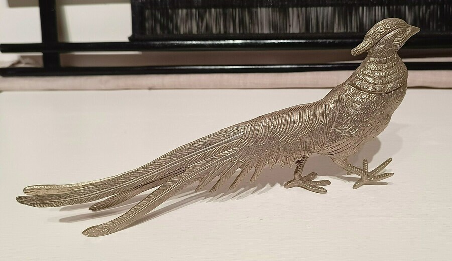 Silver Pheasant Table Decorations | Shelly Lighting