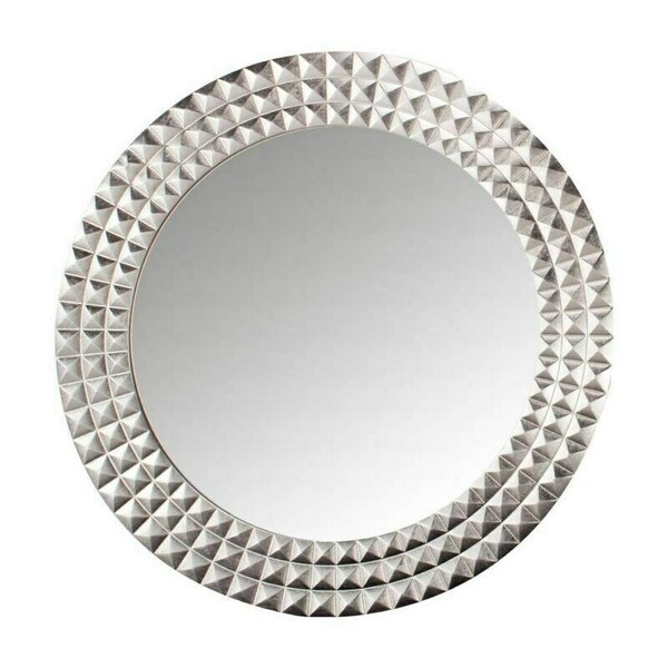 Mid Century Modern Mirror With Spiky Lucite Frame And Back Light ...