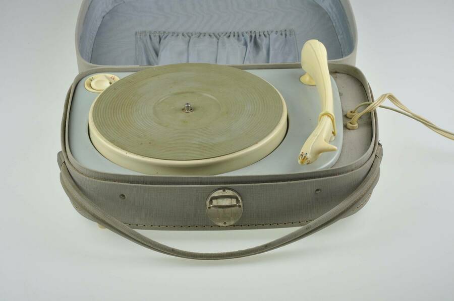 Vintage Portable Record Player Supraphon Gk 020, Portable Record Player ...
