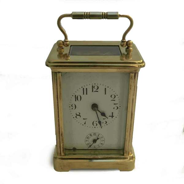 Officier Travel Clock With Case | Vinterior