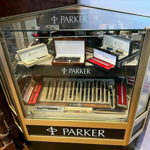 Parker Pen Shop Display Cabinet. Perfect To Display Own Collection ...