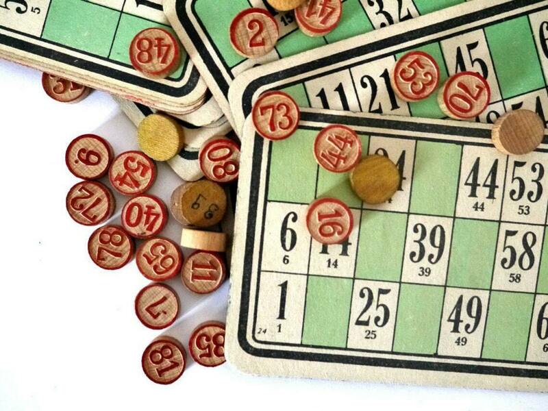 French Bingo Card Game Lotto 1960's, French, Ephemera,Paper Craft ...