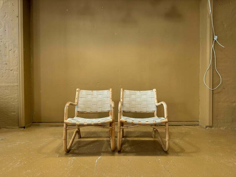 Singular Bamboo Lattice Chair | Vinterior
