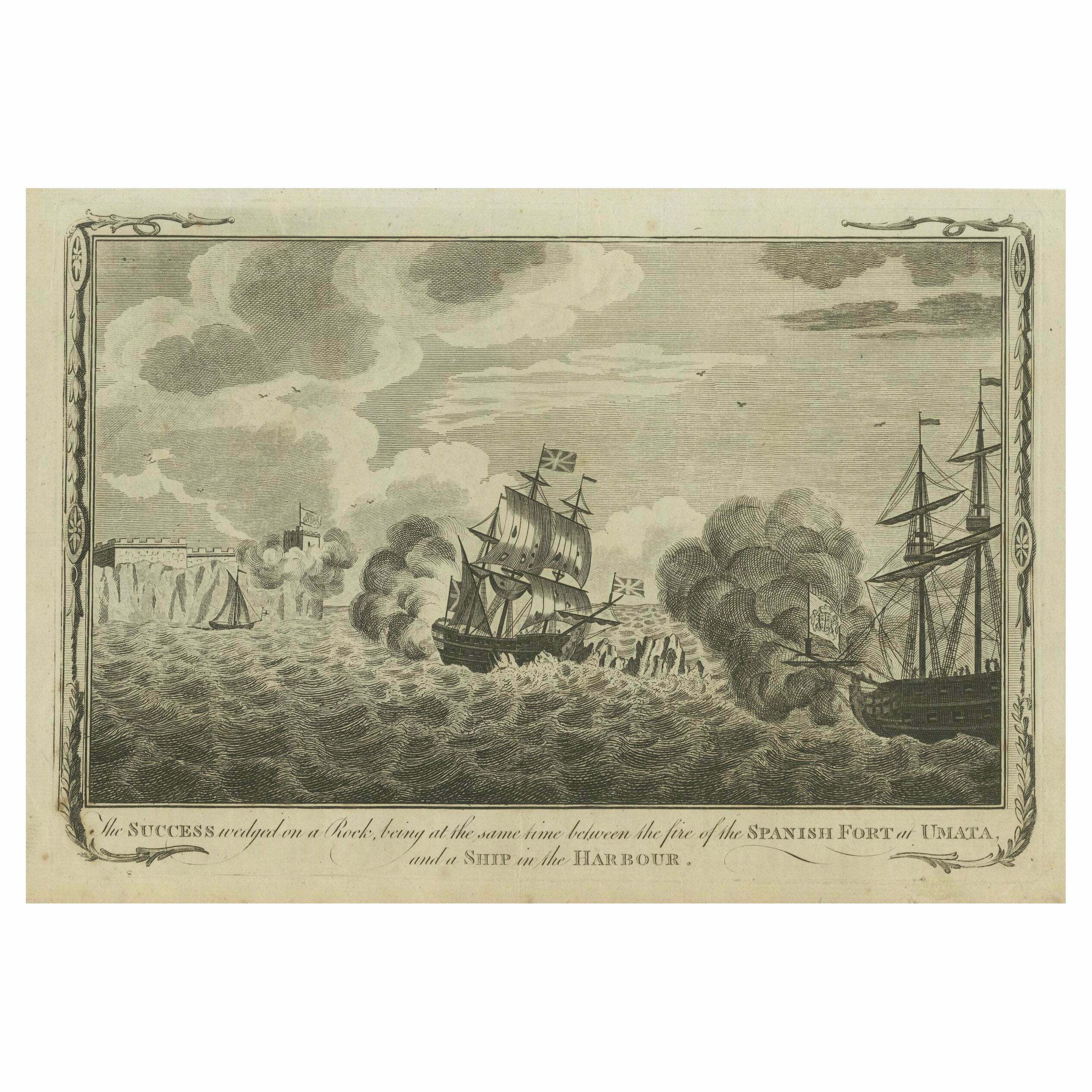 Naval Engagement At Unalata, Guam: The Peril Of Hms Success, Circa 1790 ...