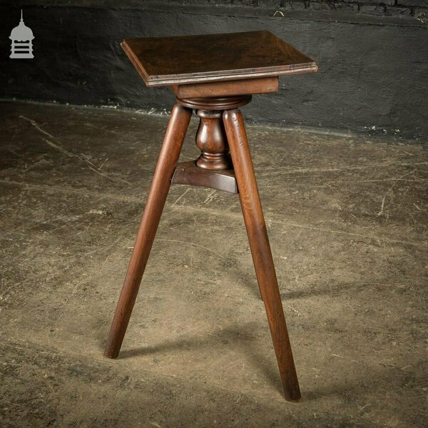 19th C Mahogany Rotating Artists Plinth | Vinterior