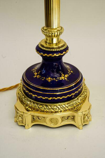 2 Big Historistic Table Lamp Vienna Around 1890s | Vinterior