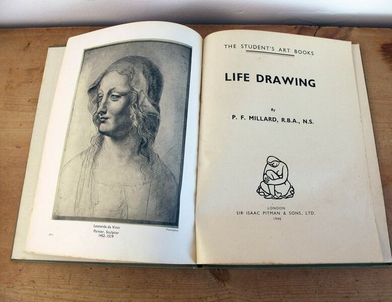 The Student's Book Of Life Drawing By P F Millard Published By Pitman ...