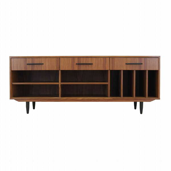 Walnut Sideboard, Scandinavian Design | Vinterior