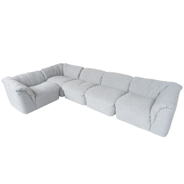 Mid Century Modern Modular Sofa, Italy, 1960s – New Upholstery | Vinterior