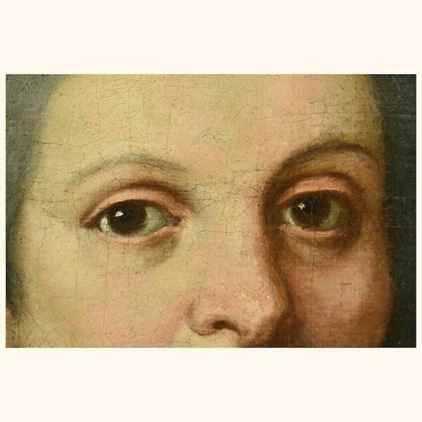 Signed 18th Century Oil Portrait Of An Aristocratic Viennese Woman ...