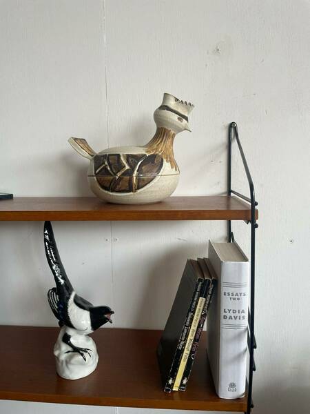 Vintage Danish Ceramic Chicken Storage Piece By Bente Jensen 1970s ...