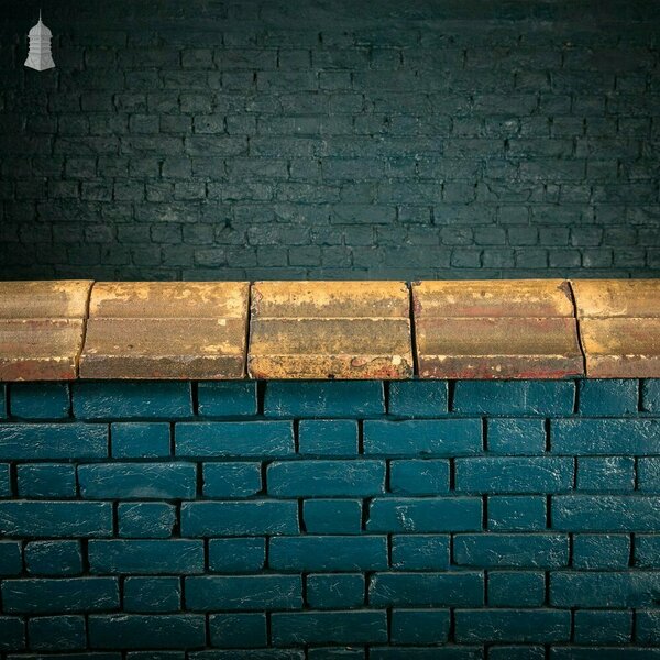 Bishops Hat Copings, Glazed Buff Wall Coping | Vinterior