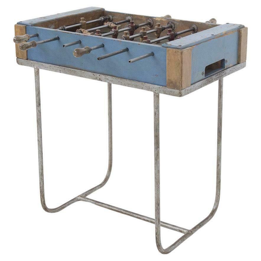 Italian Vintage Table Soccer With Three Knobs | Vinterior