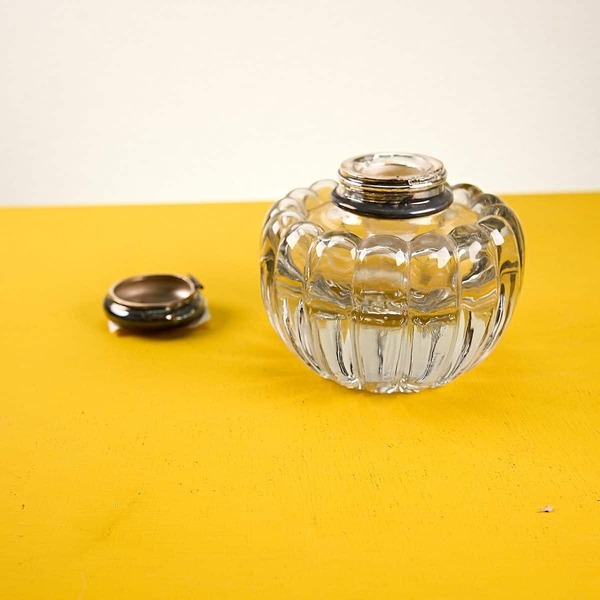 Glass Inkwell Early 1900s, Antique | Vinterior