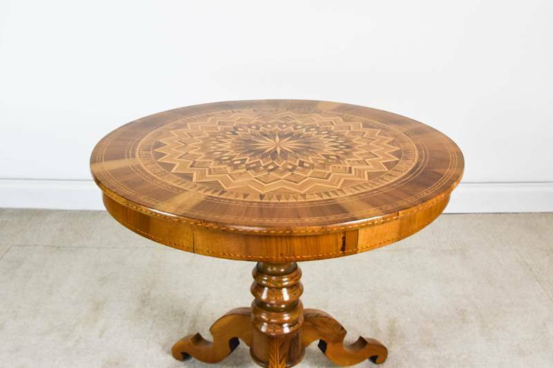Sorrento Marquetry Table | Vinterior