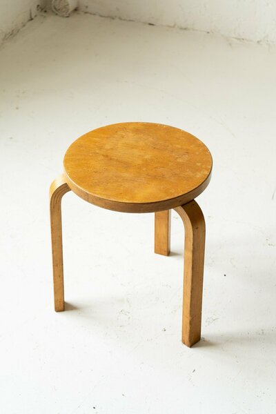 Alvar Aalto Stool 60 Cc41 Early Production | Vinterior