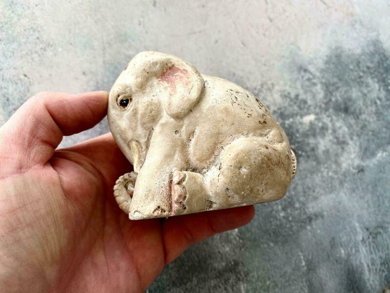 Constance Stella Watson (1899 1985) Earthenware Elephant Figurine | Vinterior