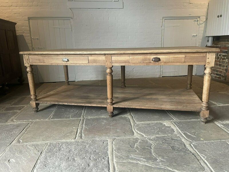 19th Century Oak Dairy Table, 1800s | Vinterior