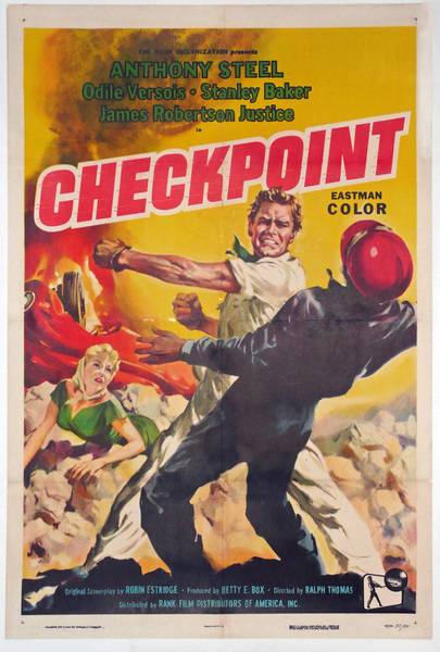 Checkpoint , Original Us Poster, 1956 Poster 104x69cm | Vinterior
