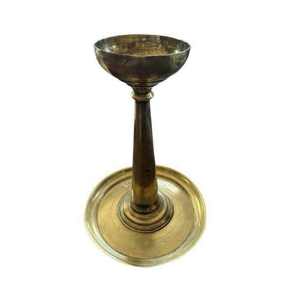 17th Century Grease Lamp, 1700s | Vinterior