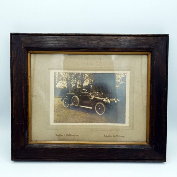 Edwardian Car Antique Photo Meigle Perthshire Suttie & Millington Early ...