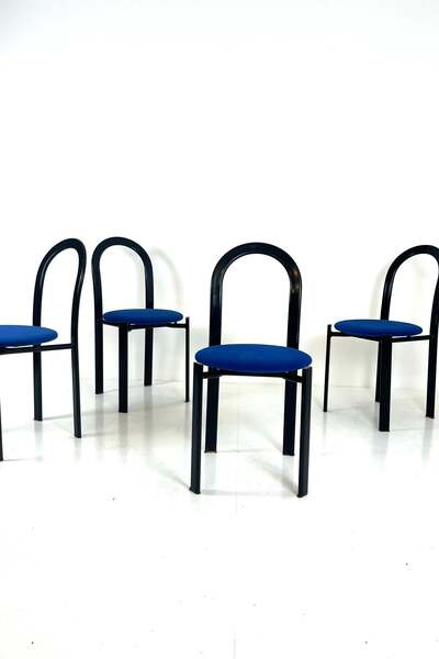 Blue Dot Stacking Chairs By Samo | Vinterior