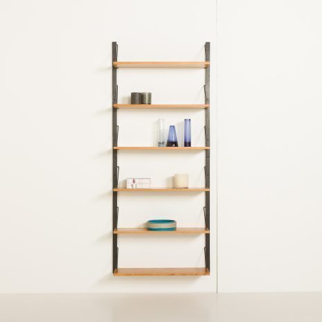 Scandinavian Modular Oak Shelving System, 1960s | Vinterior
