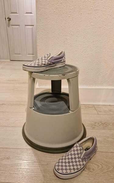 Vintage Kik Stool Gs Kick Step Quality German Item. | Vinterior
