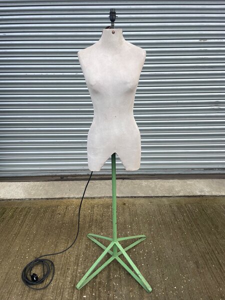 1950s Bust Form On Stand Floor Light | Vinterior