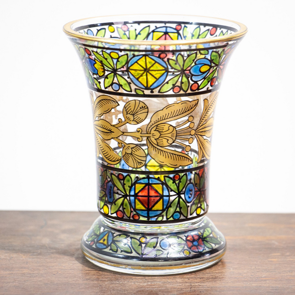 Julius Mulhaus Bohemian Glass Beaker | Vinterior