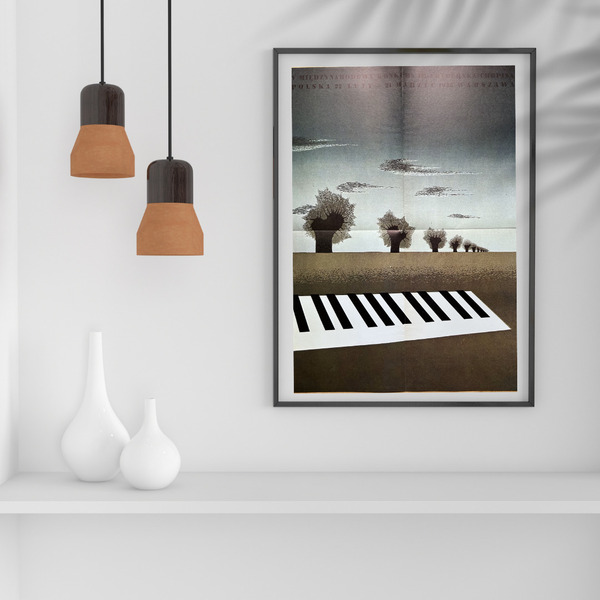 Poster For The 5th International Fryderyk Chopin Piano Competition ...