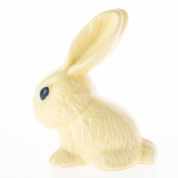 Mid Century Art Deco Wade Pottery Ceramic Yellow Rabbit Figure | Vinterior