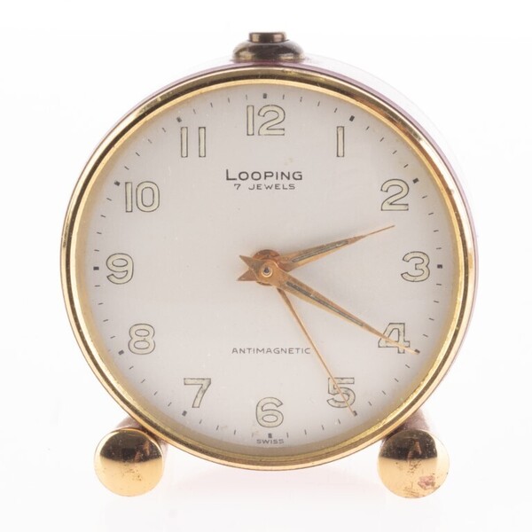 Looping 7 Jewels Desk Alarm Clock | Vinterior