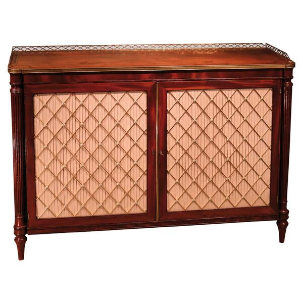Regency Period Mahogany Two Door Cabinet | Vinterior