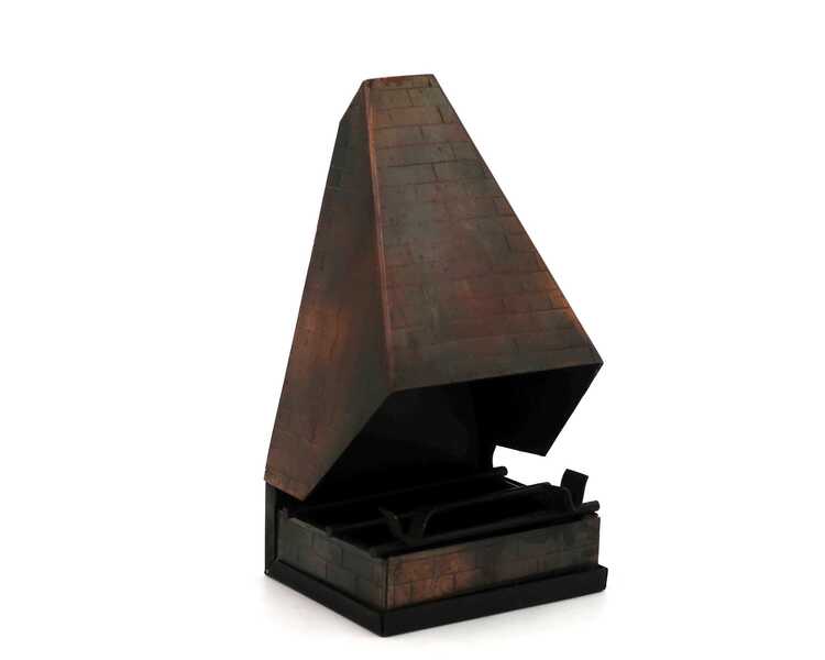 French Copper Fireplace Ashtray, Mid Century Modern 1950s / Vintage ...