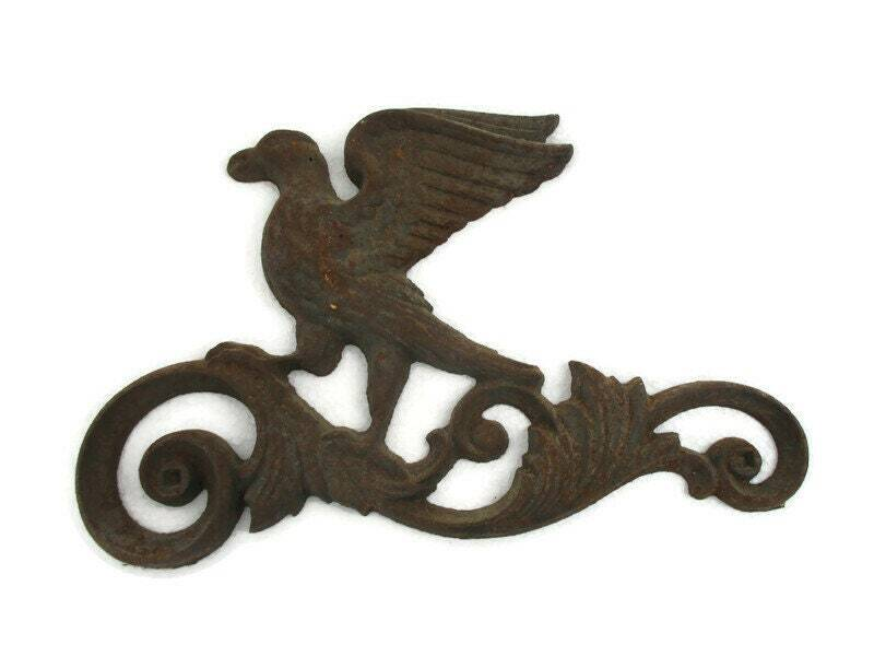 Antique Cast Iron Trim Reclaimed Hardware Architectural Eagle Wow ...