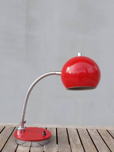 Space Age Table Lamp / Retro Eyeball Table Lamp/Pop Art Table Lamp ...
