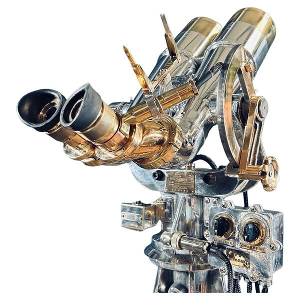 Cold War Japanese Defence Agency 15x80 Binoculars With Illumination ...
