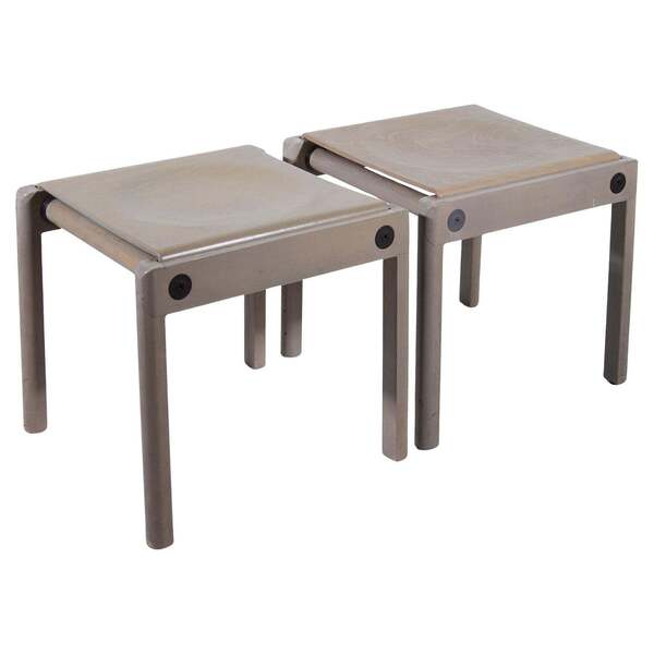 Gerd Lange Set Of Two Stools Designed For Thonet, 1970s | Gerd Lange ...