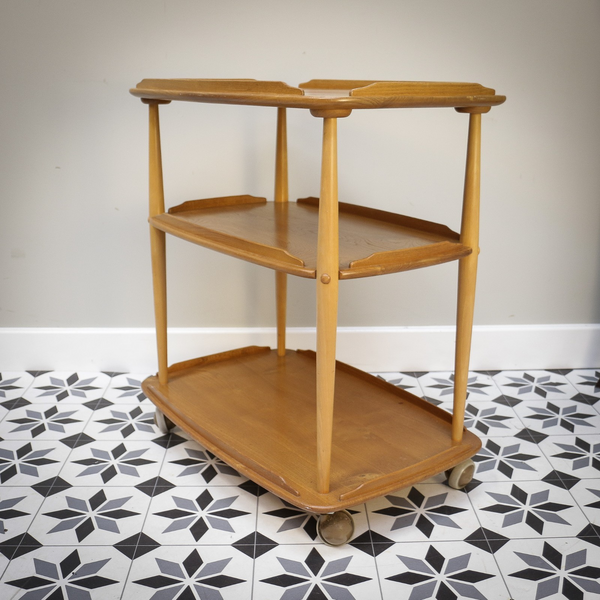 Ercol Windsor Blonde Hostess Trolley Or Tea Trolley | Lucian Ercolani ...